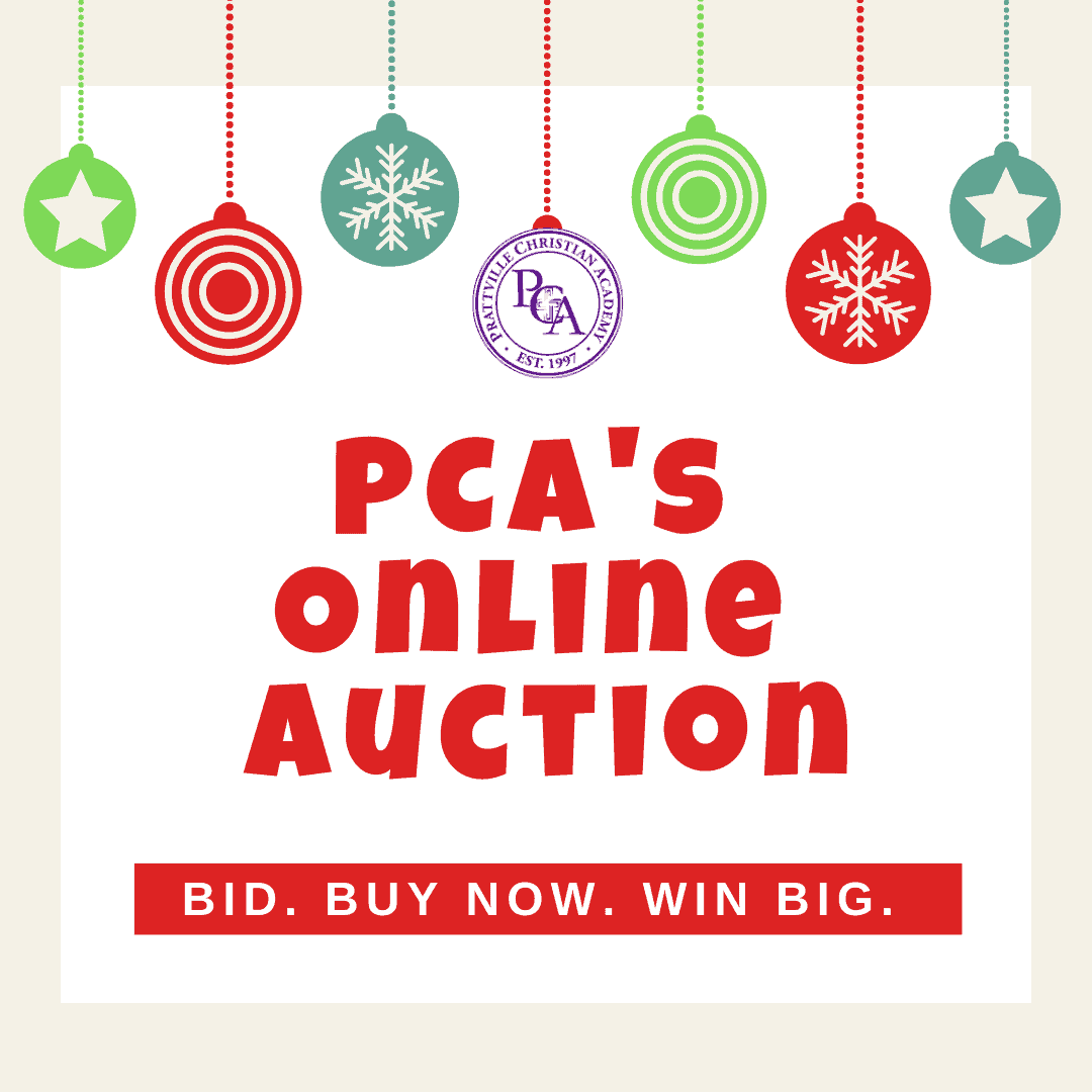PCA's Online Auction Now Open - Welcome To Prattville Christian Academy